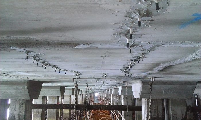 Concrete Crack Repair using High Pressure Epoxy Injection | Contech