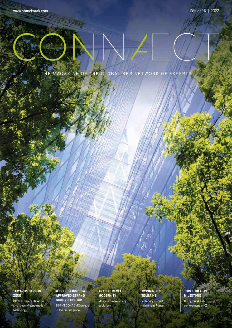 "Driving Sustainability in Construction: Insights from BBR Network’s Connaect Magazine 2022"