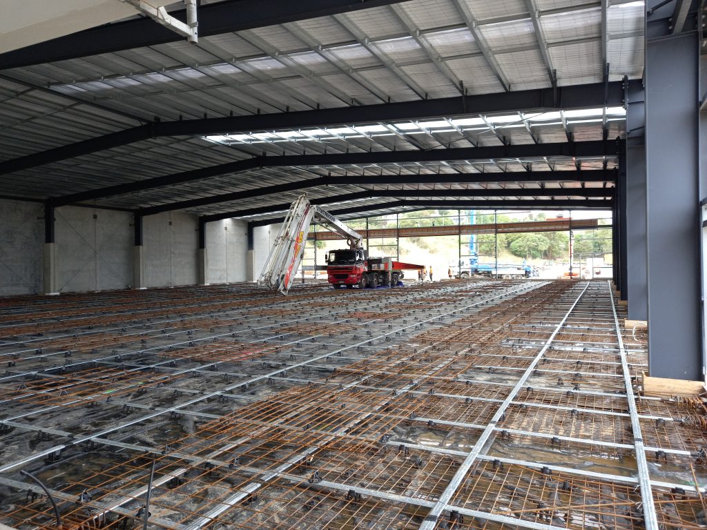 Suspended slab on grade