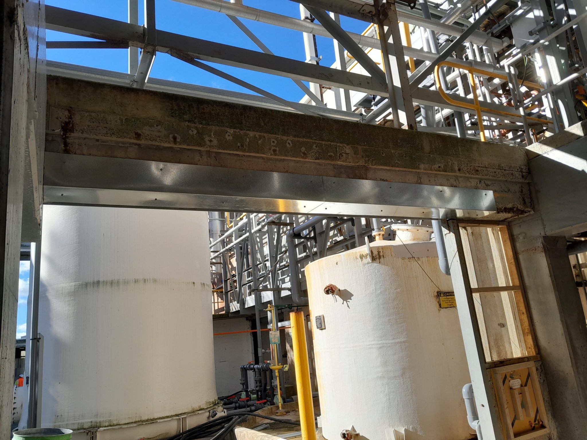 Kinleith Mill Chem Plant Concrete Repairs